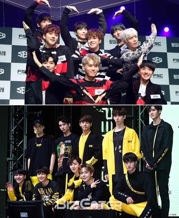 SF9 VS 펜타곤, 닮은 듯 다른 보이그룹...그래서 성공할까?-비즈엔터