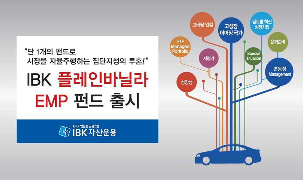 IBK자산운용, ‘IBK 플레인바닐라 EMP 혼합형 펀드’ 출시 - 이투데이