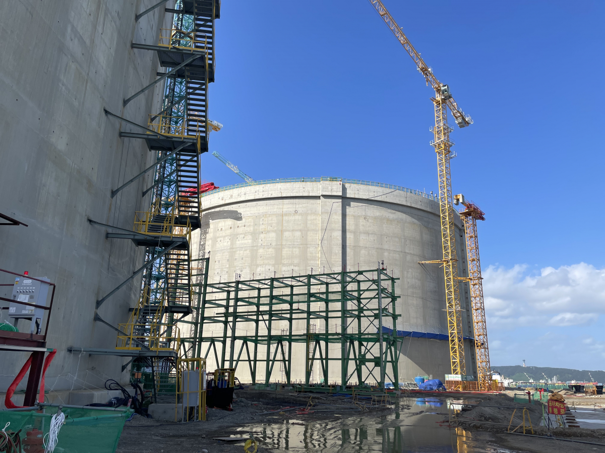 [르포] SK가스 미래 책임질 LNG 탱크…KET 건설 현장을 가다 - 이투데이