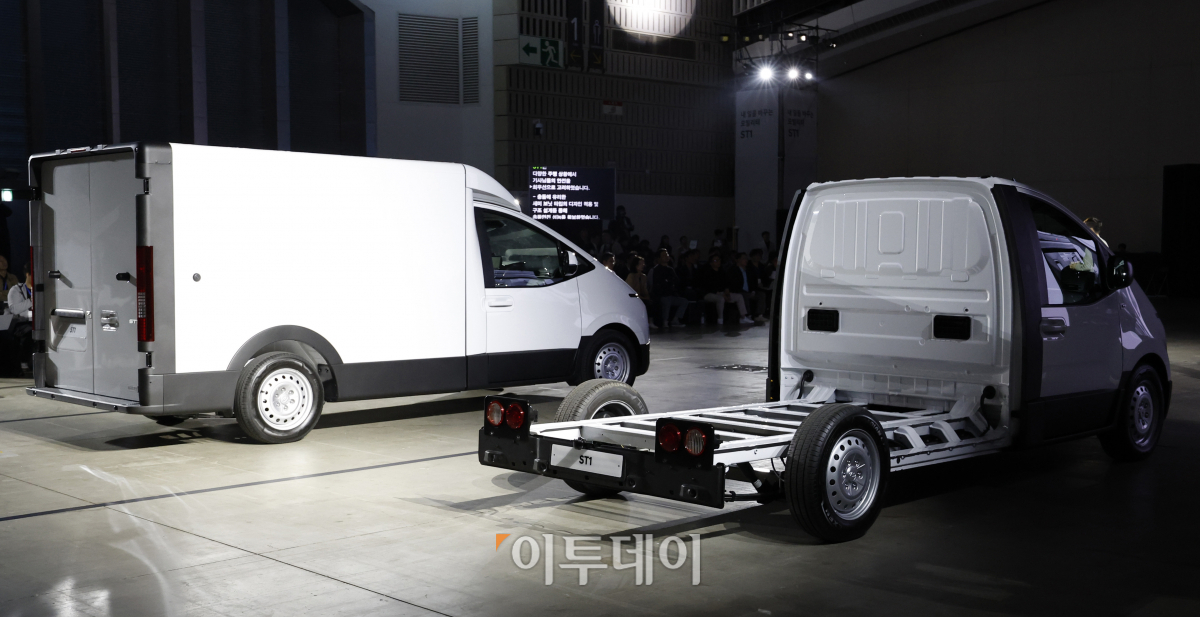 현대의 새로운 전기트럭 'ST1' 출시 [포토] - 이투데이